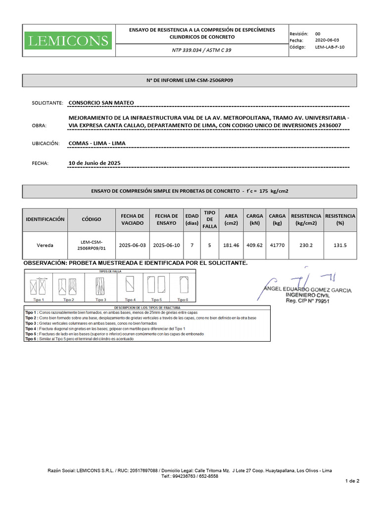 Lem CSM 2506RP09 | PDF