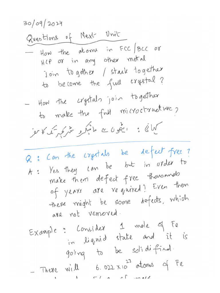 Crystallographic Defects-Physical Metallurgy | PDF
