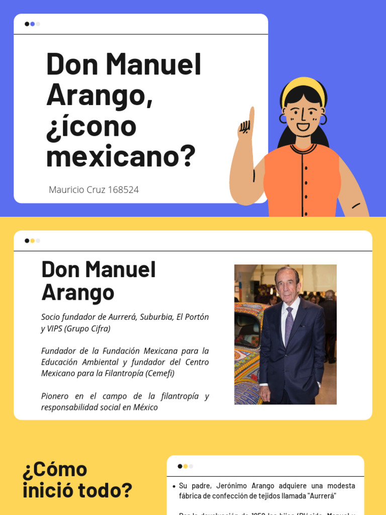 ¿Quién Es Manuel Arango | PDF