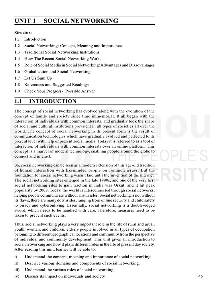 Unit 1 | PDF