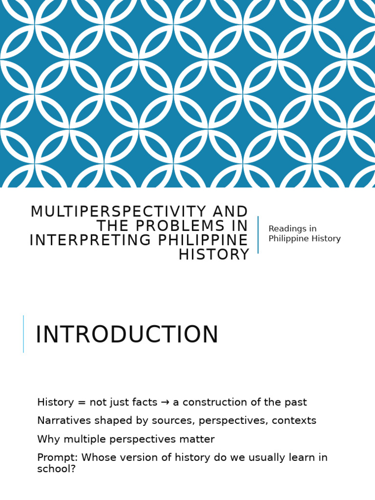 Multiperspectivity Philippine History | PDF