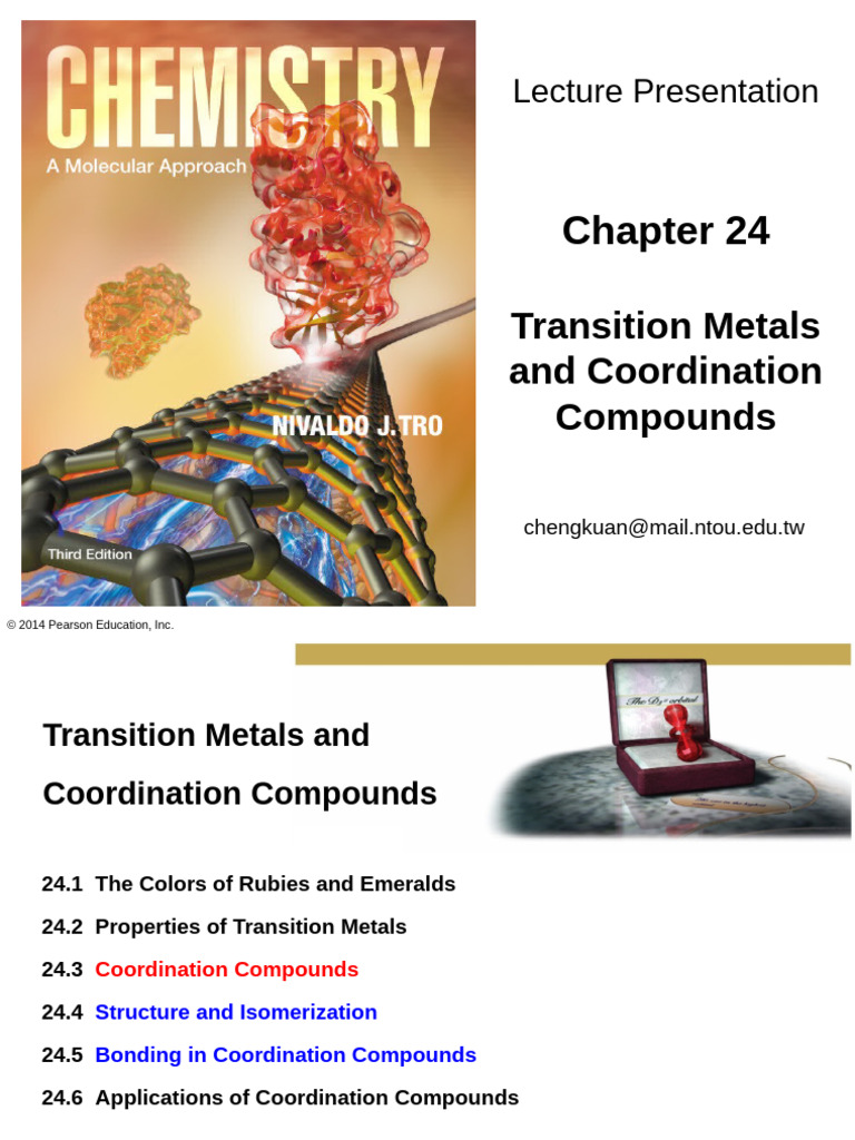 Transition Metals and Coordination Compounds | PDF | Coordination ...