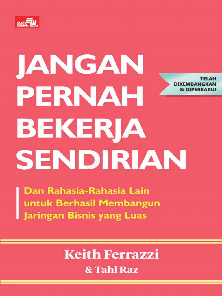Jangan Pernah Bekerja Sendirian | PDF