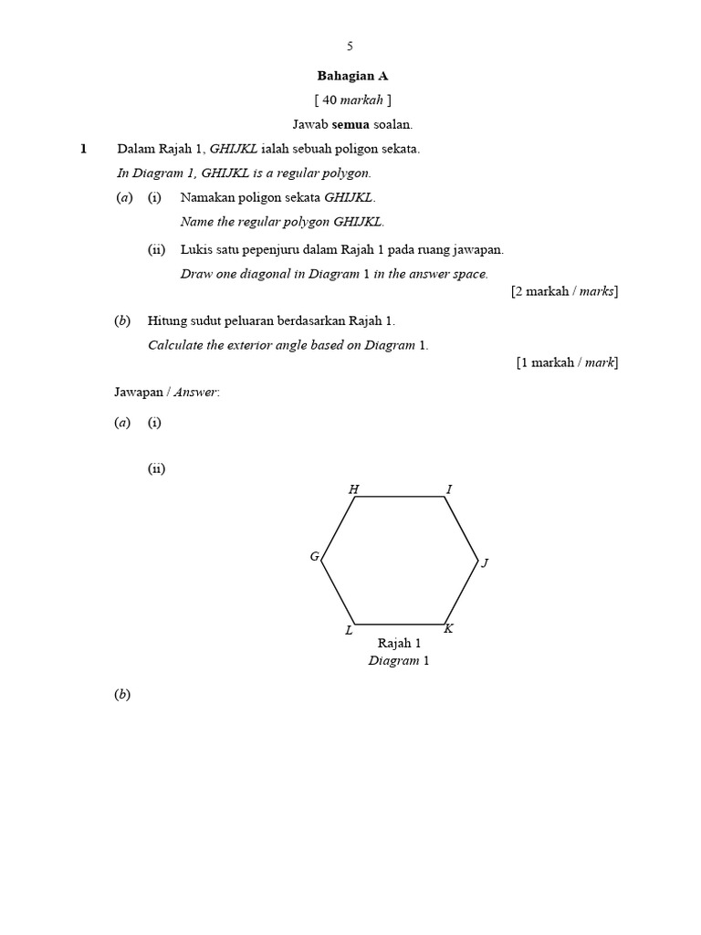 PPC Johor Kertas 2 Set 1 2025 | PDF