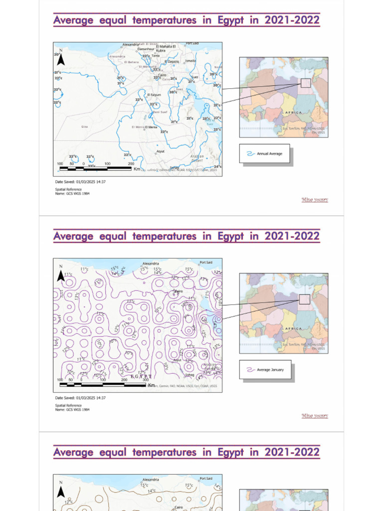 Egypt Climate Temp | PDF