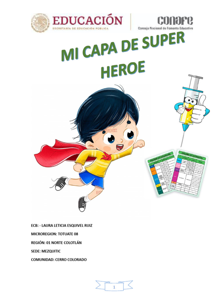 Mi Capa de Super Heroe | PDF | Sistema inmune | Vacunas