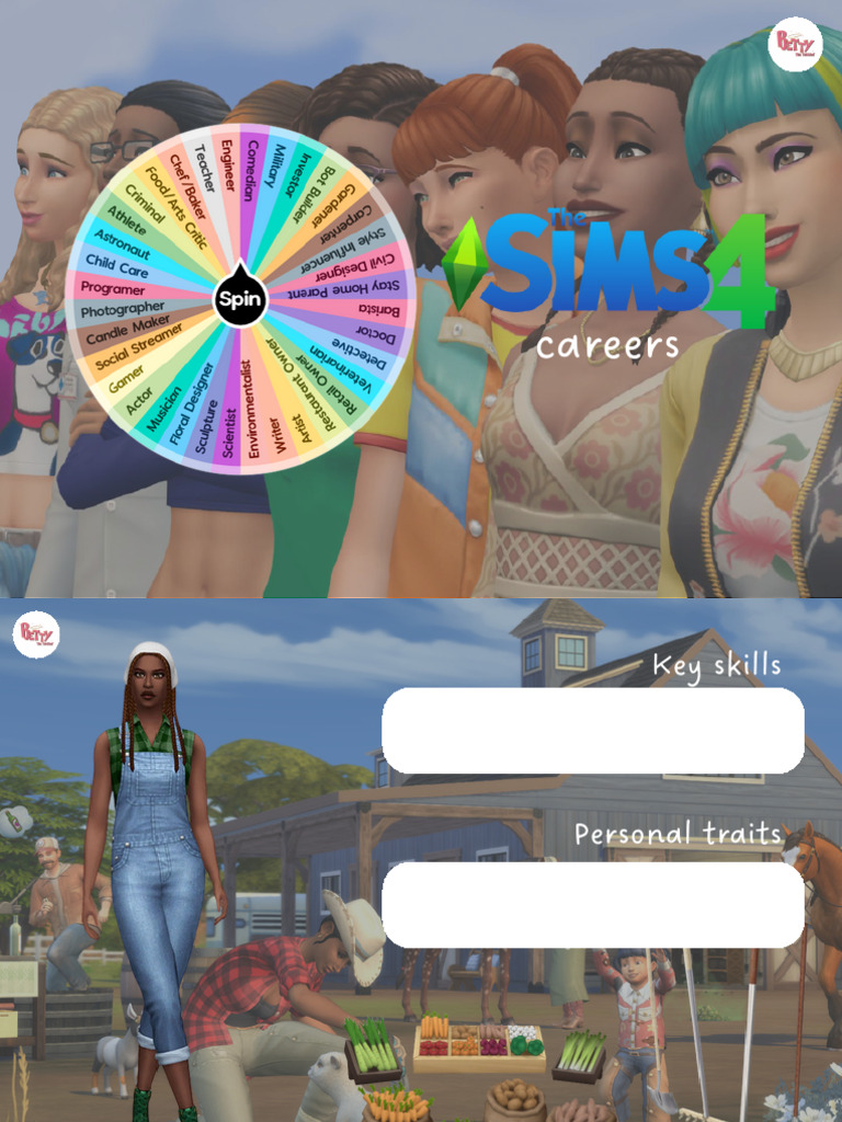 Sims 4 Careers by @betty The Teacher | PDF
