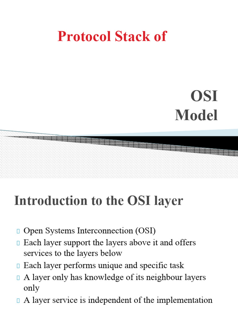 8 OSI With ProtocolSuit | PDF | Osi Model | Internet Protocol Suite