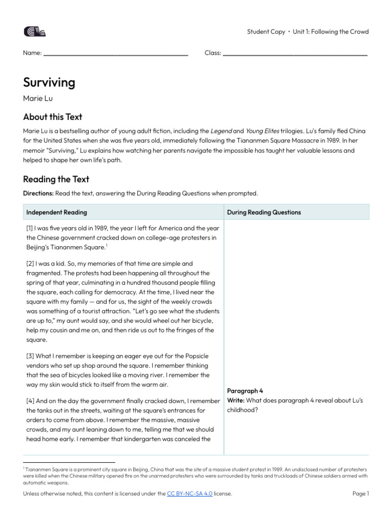 Lu's Shift on Assimilation and Identity | PDF