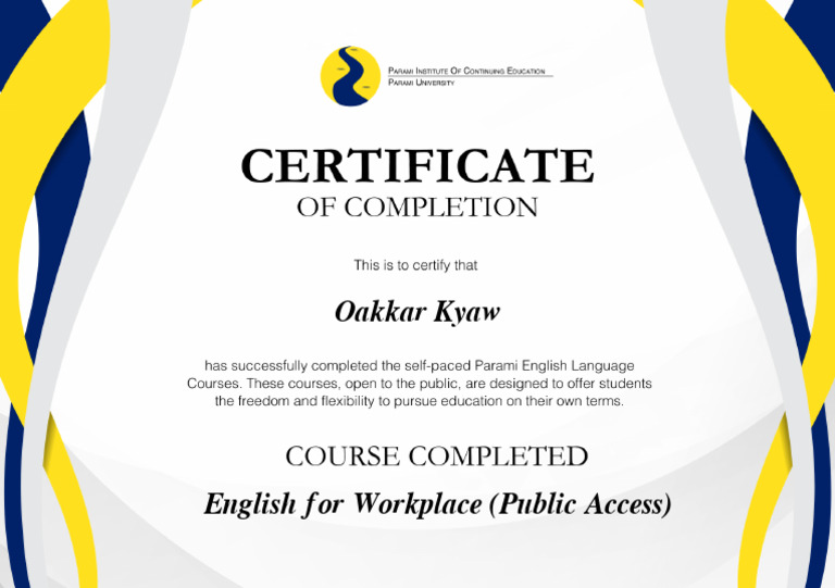 E4W Public Certificate | PDF