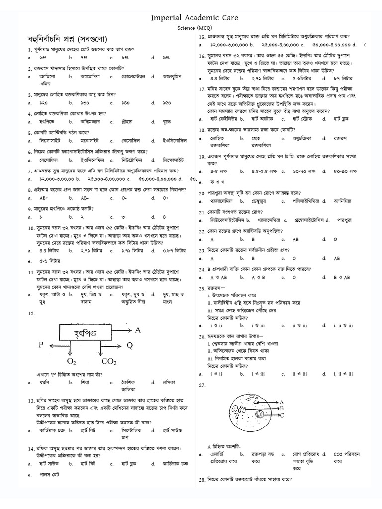 Science MCQ | PDF