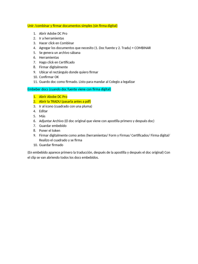 Firmar y embeber documentos PDF | PDF