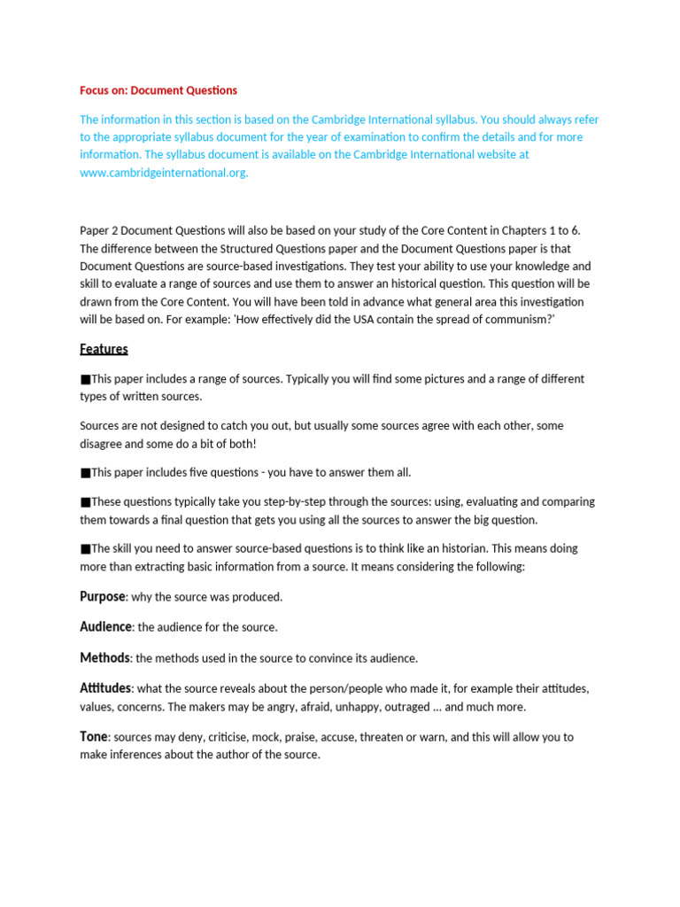 How To Answer Documentation Questions | PDF | Knowledge | Psychological ...