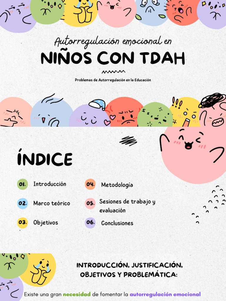 Autorregulacion en Niños Con TDAH_compressed | PDF | Autorregulación ...