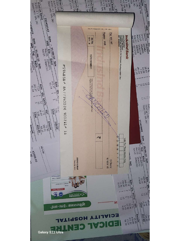 Cancel Cheque | PDF