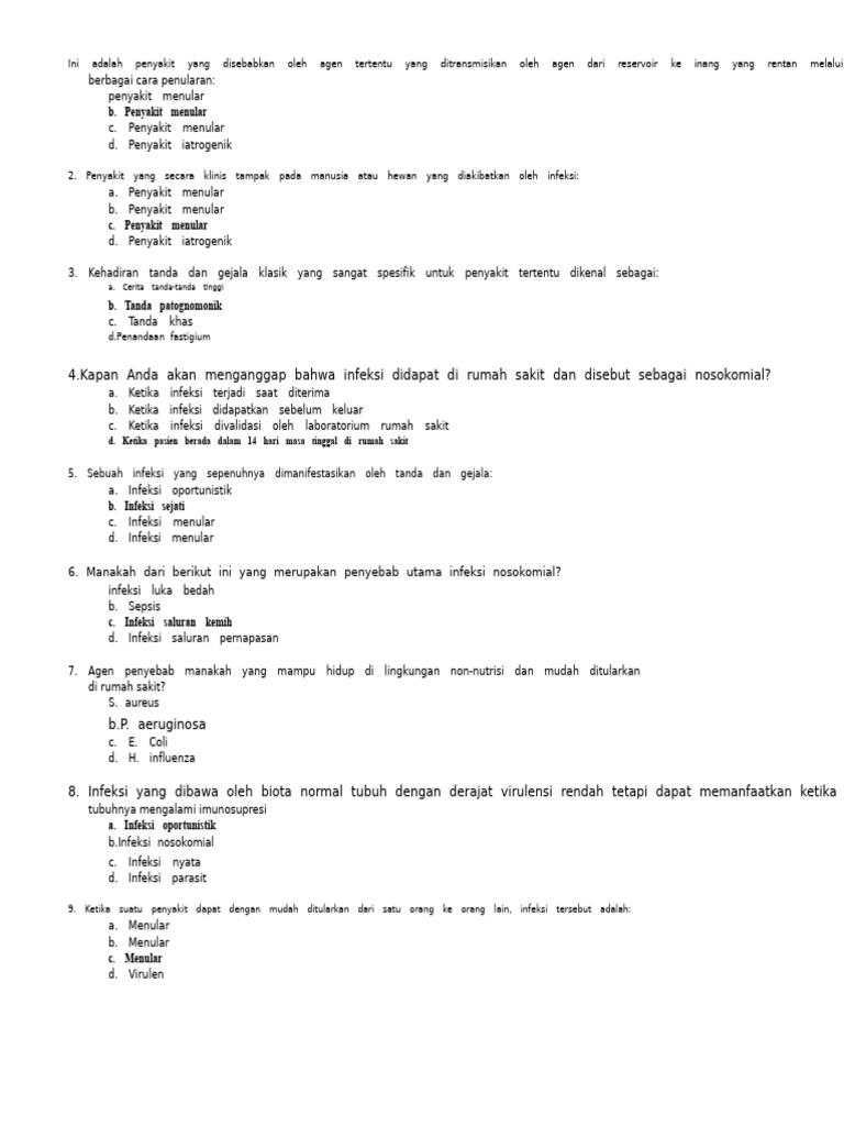 Keperawatan Penyakit Menular | PDF