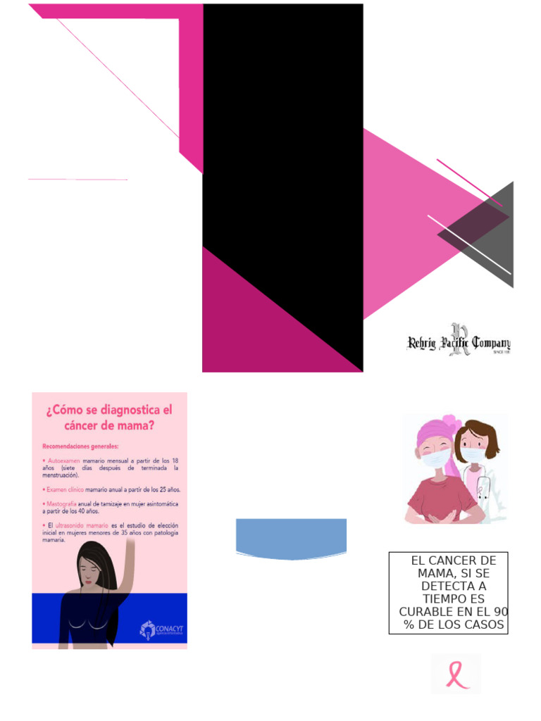 Triptico Ca de Mama | PDF | Cáncer de mama | Cáncer
