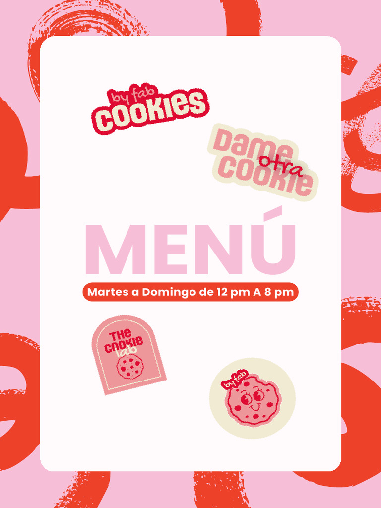 Menú by Fab Cookies | PDF