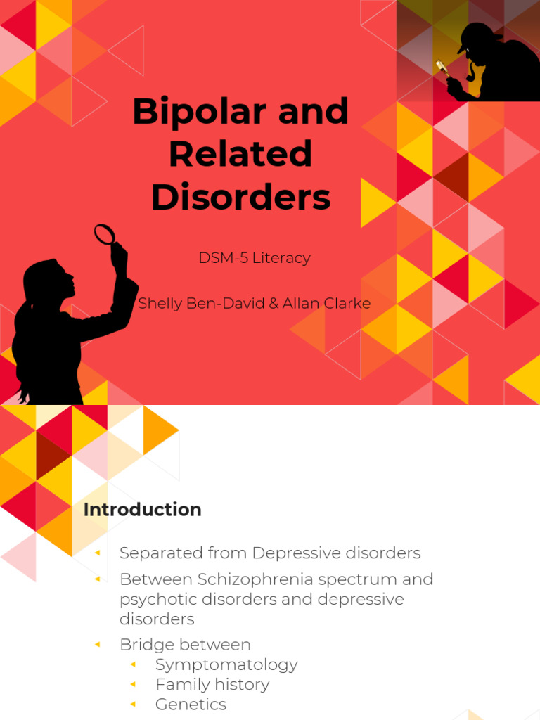 Bipolar and Related Disorders DSM-5 Updated | PDF | Mood Disorders | Mania