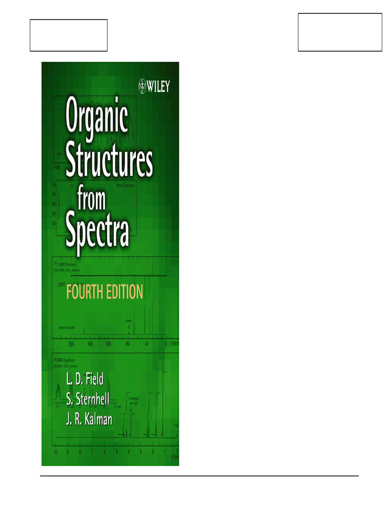 Organic Structures Solutions Manual | PDF | Proton Nuclear Magnetic ...