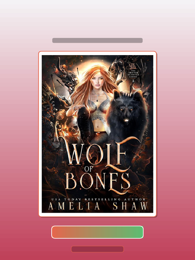 Complete Wolf of Bons The Shifter Rejected Seris Book 5 Amelia Shaw HQ File Verified | PDF ...