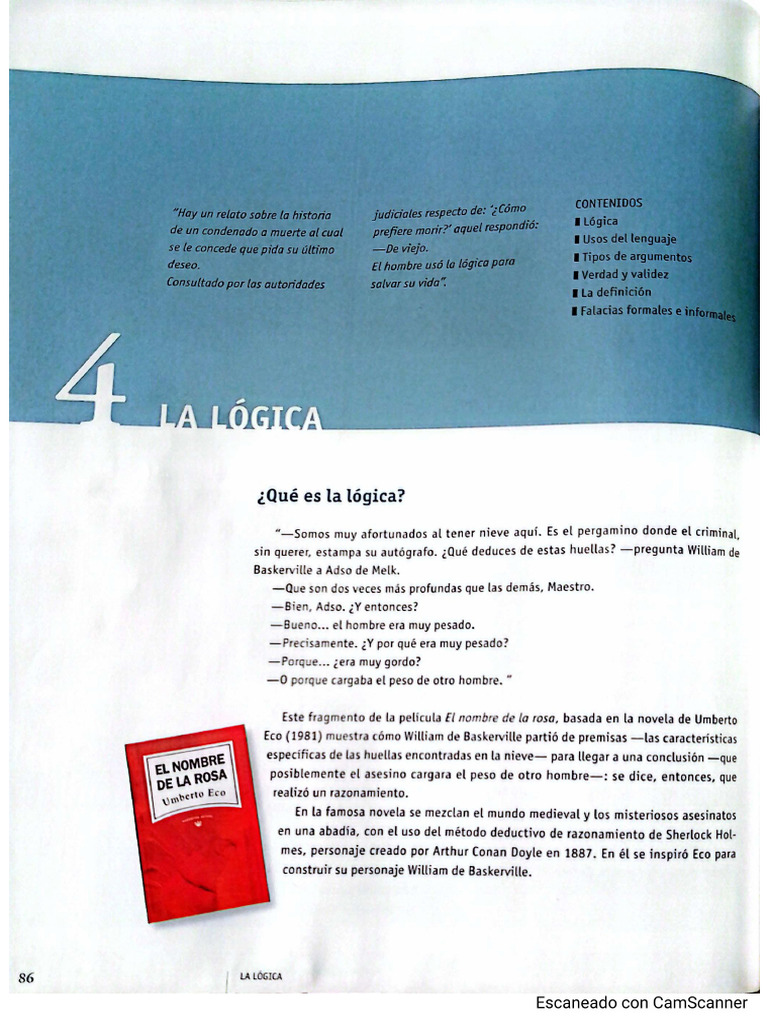 La Lógica Cap4 | PDF