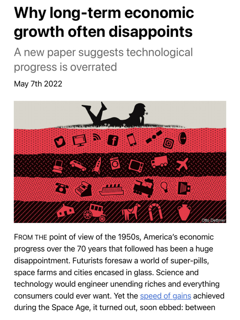 Why Long-Term Economic Growth Often Disappoints - The Economist | PDF ...
