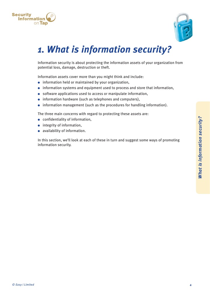 What Is Information Security | PDF | Information Security | Computer ...