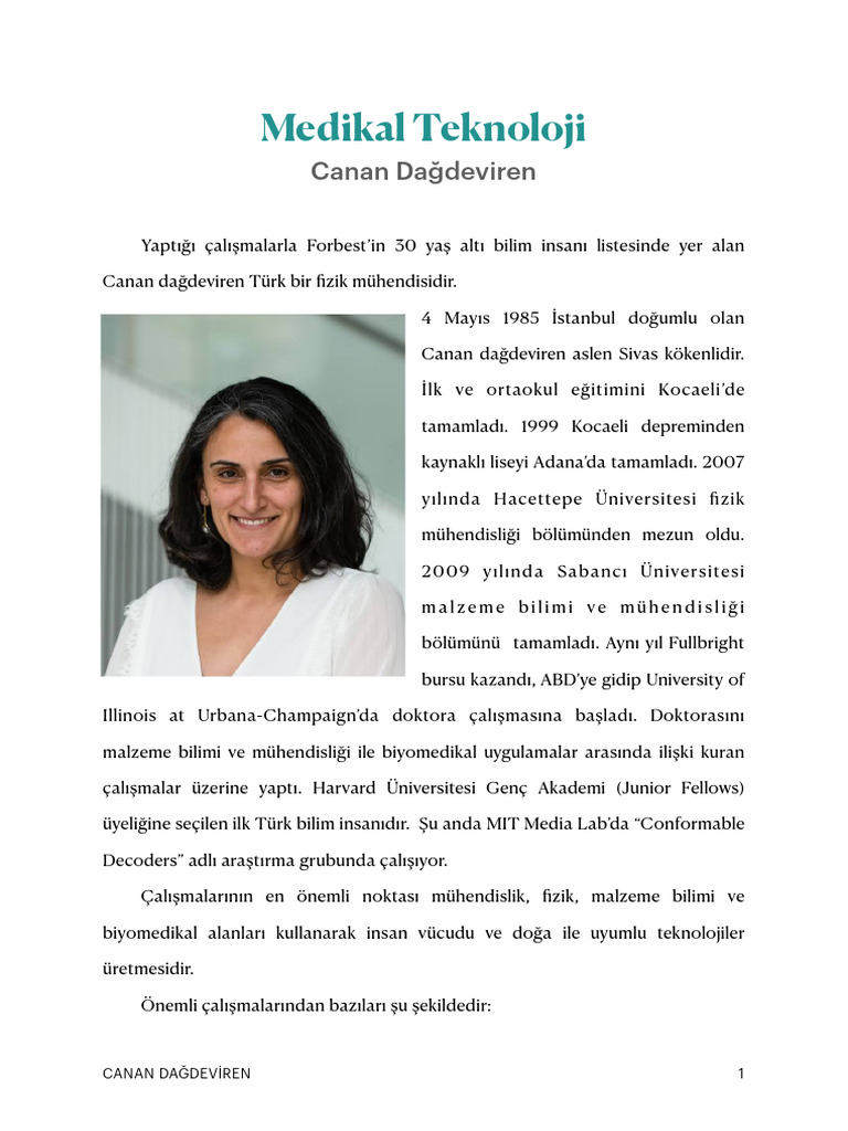 Canan Dağdeviren | PDF