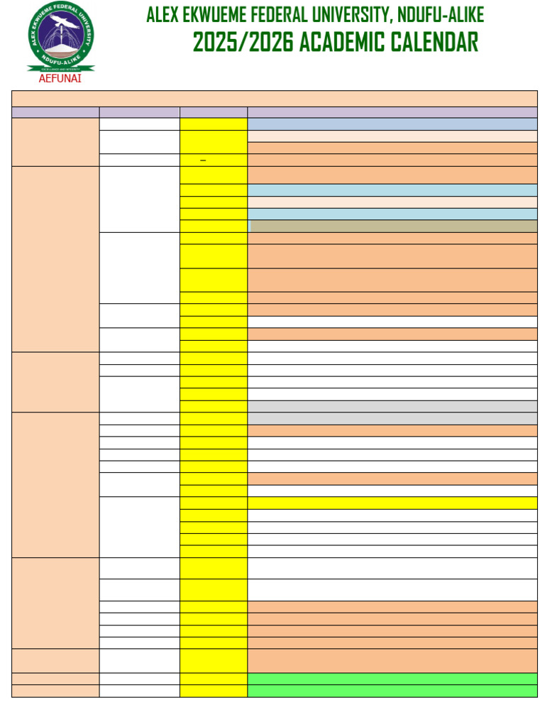 2025 2026 Academic Calendar | PDF | Academic Term | Government