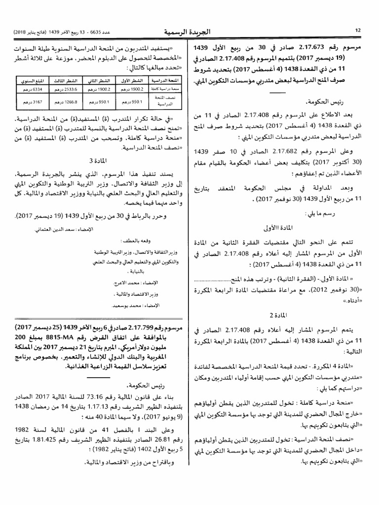 Pages de BO - 6635 - Ar | PDF