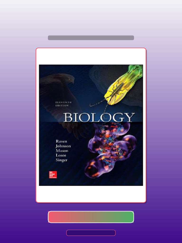 Complete Biology 11th Edition Raven HQ File Verified | PDF | Cell ...