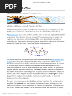 Labeling Parts of a Wave Worksheet | PDF