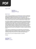Hotel Apology Letter - Walk Guest To Another Hotel | PDF