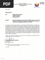 DPWH Equipment Rental Rates 2025 | PDF | Crane (Machine) | Mechanical ...