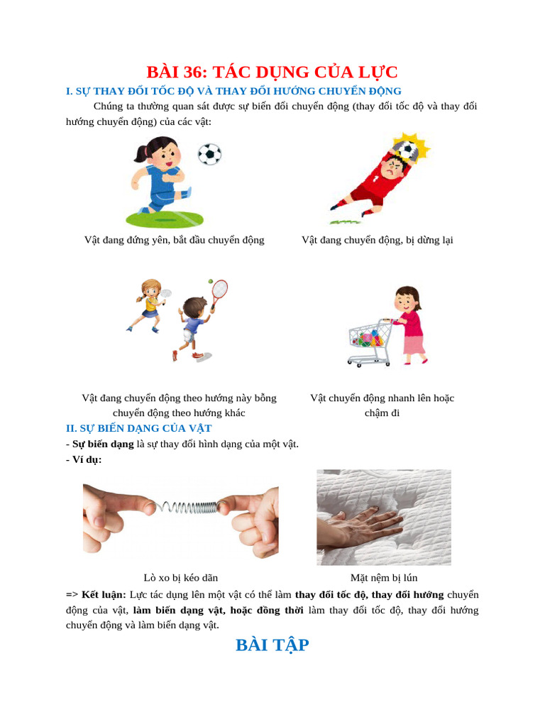 Bài 36. Tác D NG C A L C - HS | PDF