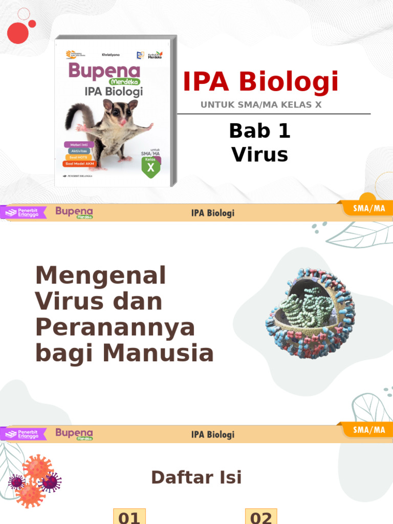 Bab 1 Bupena IPA Biologi Kelas X Kur Merdeka | PDF