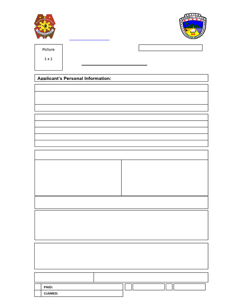 Decal Form | PDF