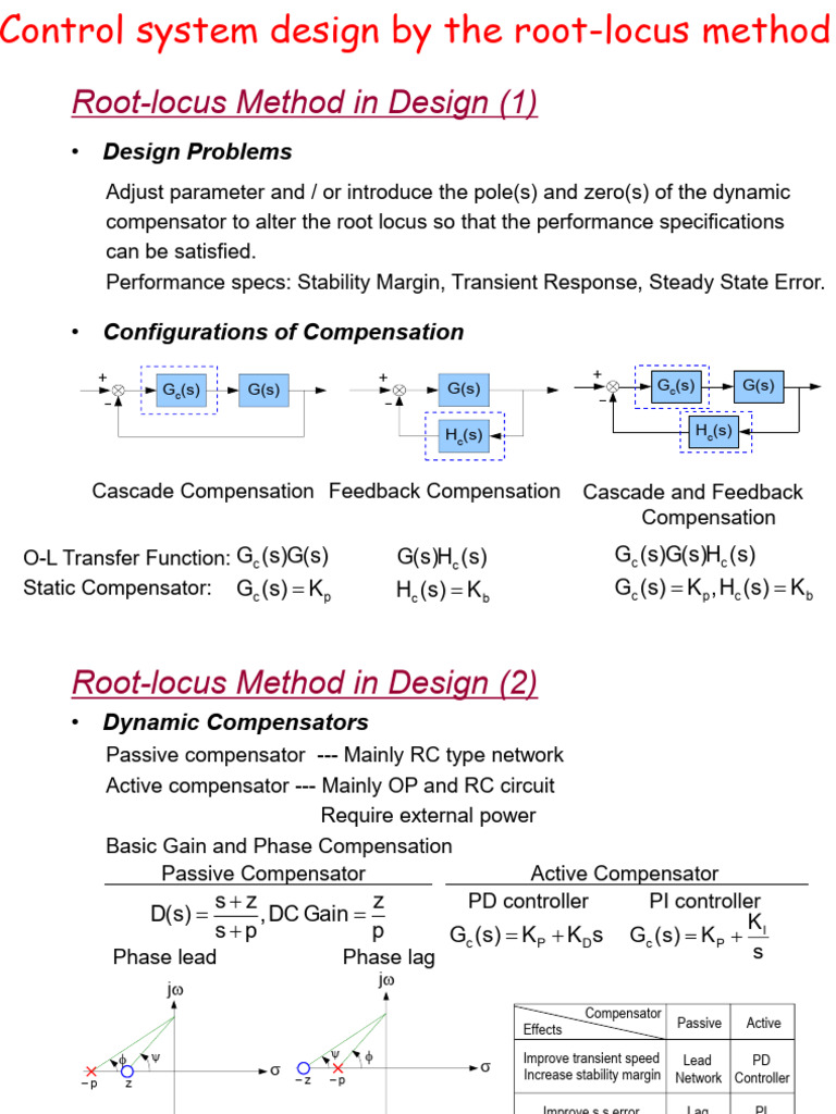 Lecture 1 Root Locus | PDF | Electronic Circuits | Electricity