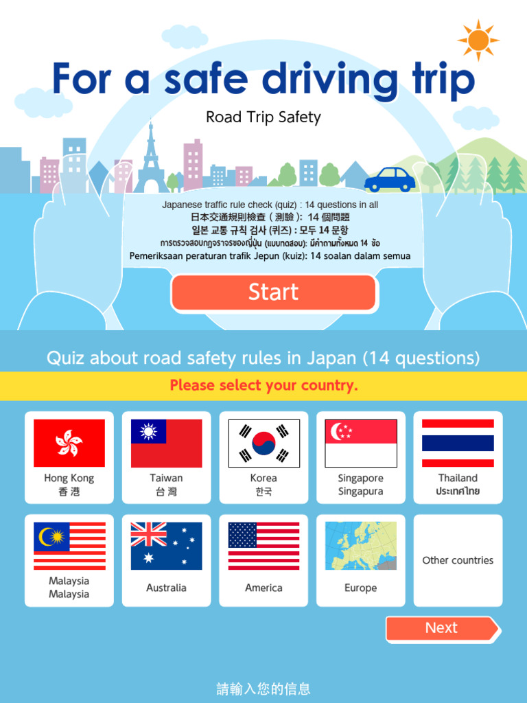 For A Safe Driving Trip | PDF