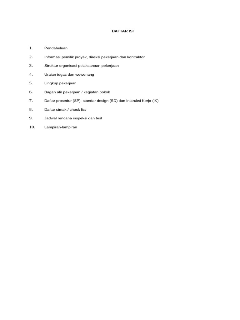 Prosedur Pelaksanaan Galian Tanah | PDF