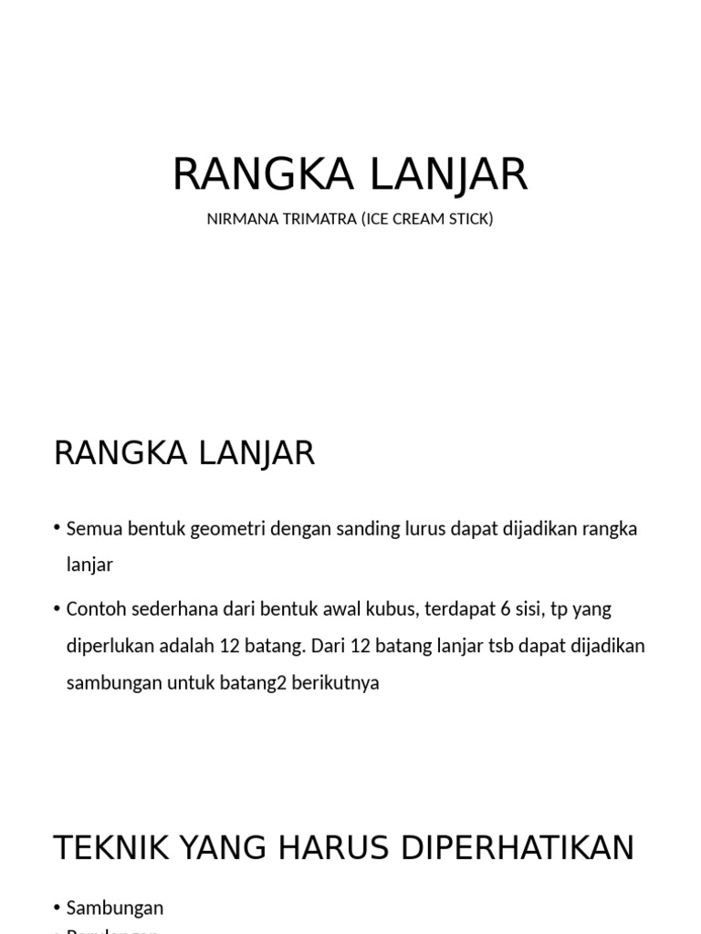 Nirmana Stick | PDF