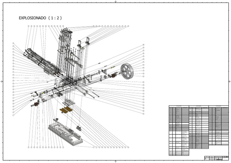 Plano Explosionado Proyecto Final | PDF
