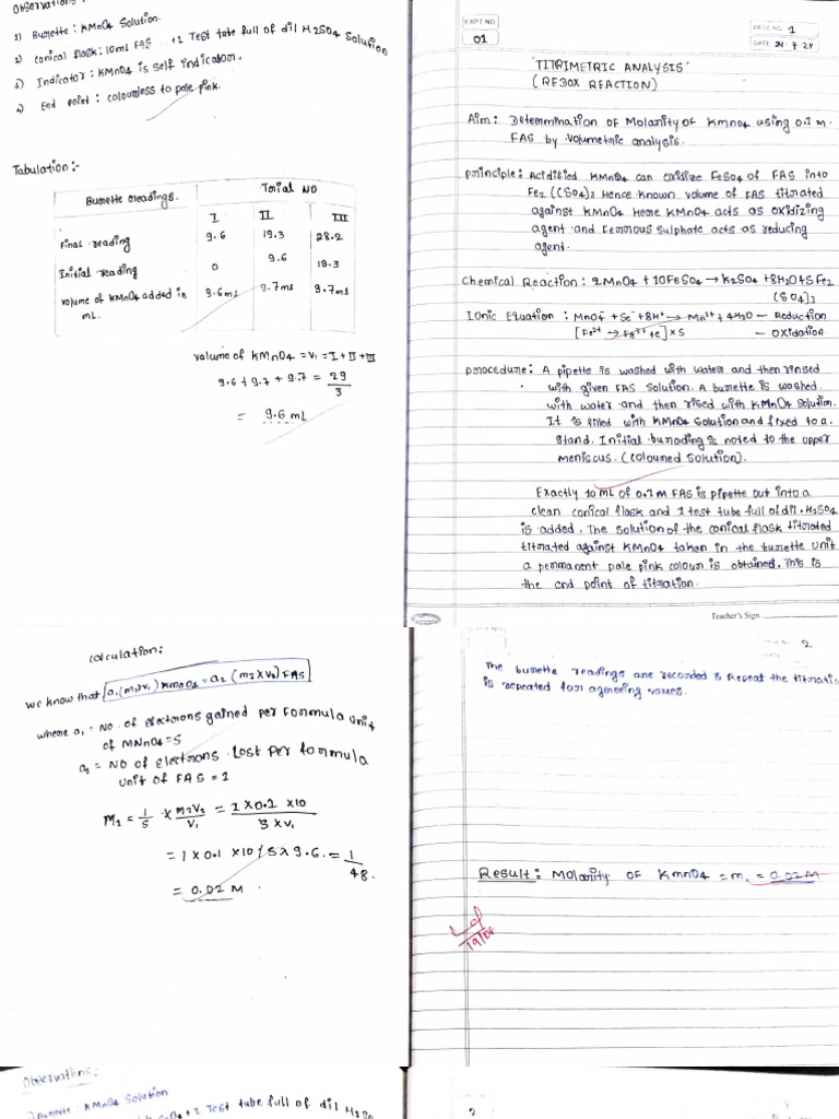 Chemistry Journal (Part-1) | PDF