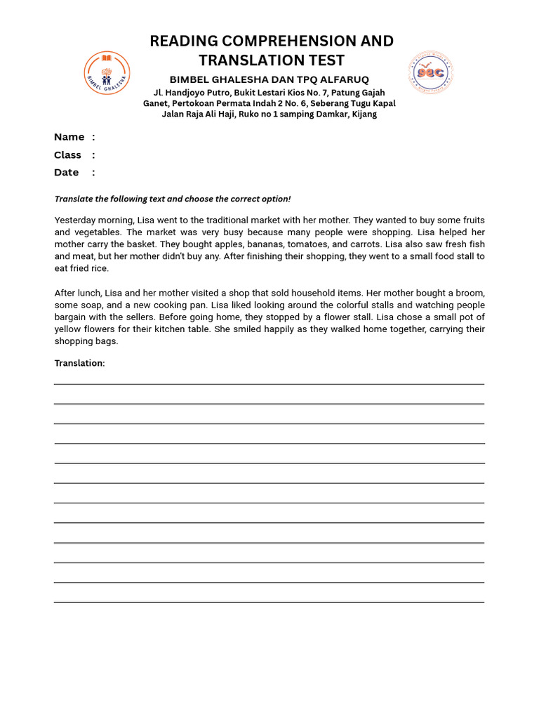Copy of Translation and Reading Comprehesion Test 2 - 20251008 - 150825 ...