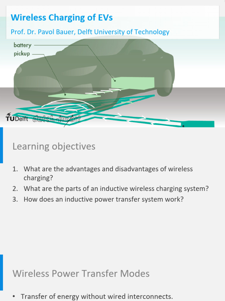 ECARS2x 2018 T4-2 Wireless Charging of EVs-slides | PDF | Inductor ...