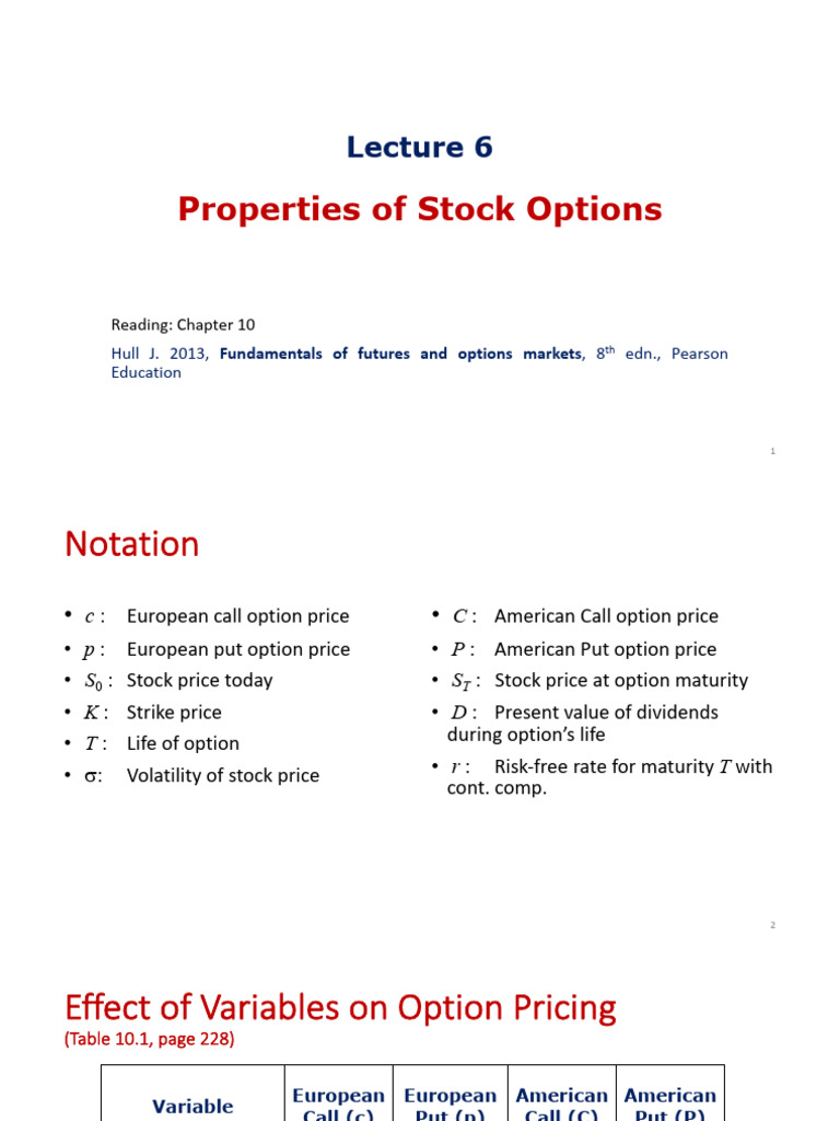 Understanding Stock Options Pricing | PDF | Option (Finance) | Economies