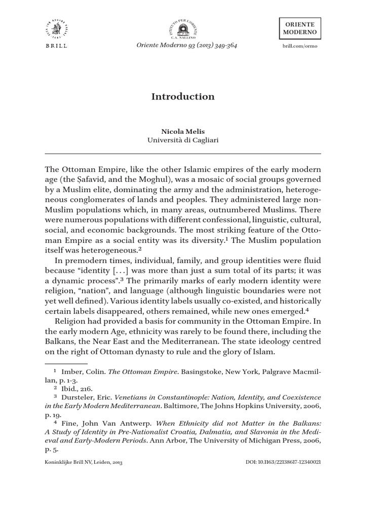 Minorities, Intermediaries and Middlemen in The Ottoman Empire (Nicola ...