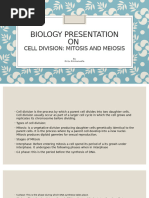 Grade 12 Meiosis Theory Notes | PDF | Meiosis | Mitosis