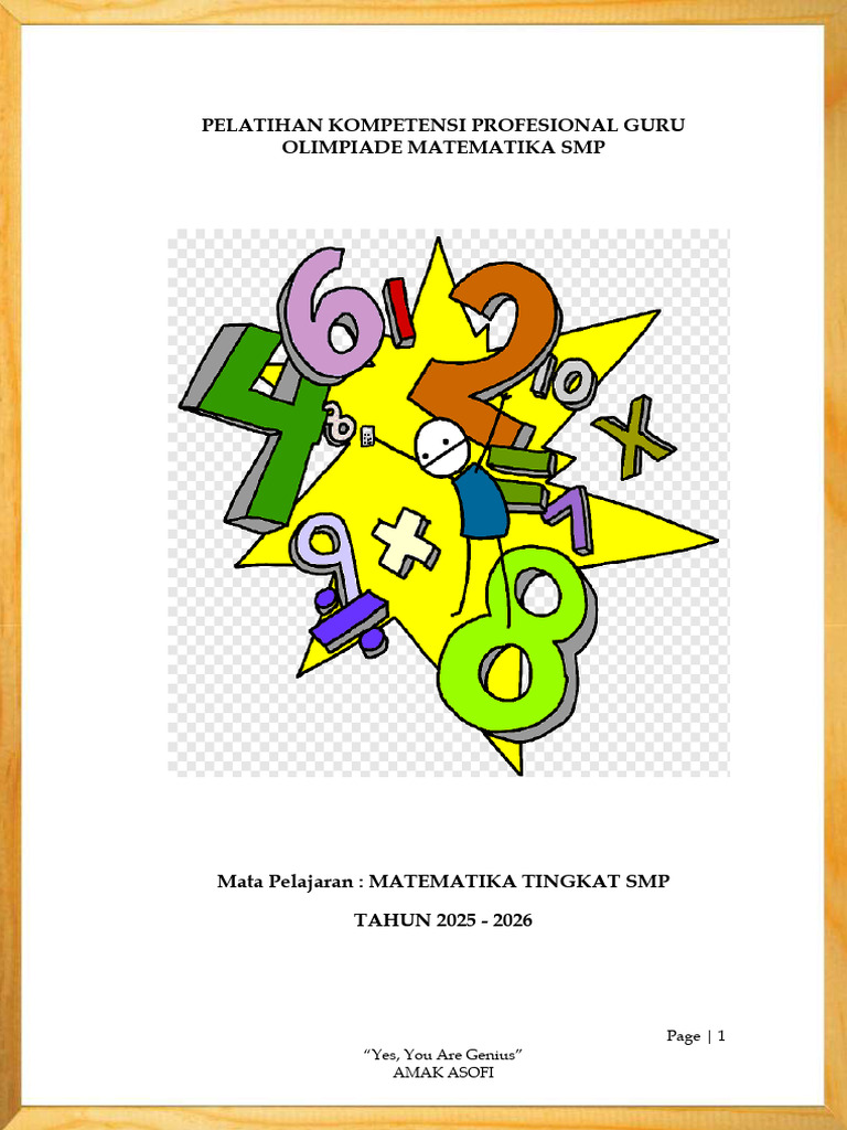 Cryptarithm dan Modulo dalam Matematika SMP | PDF